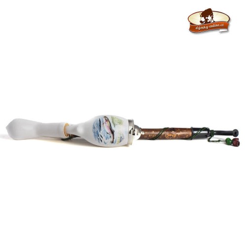 Dýmka porcelánová BPK- 81 ryba - DÝMKY-ONLINE.cz